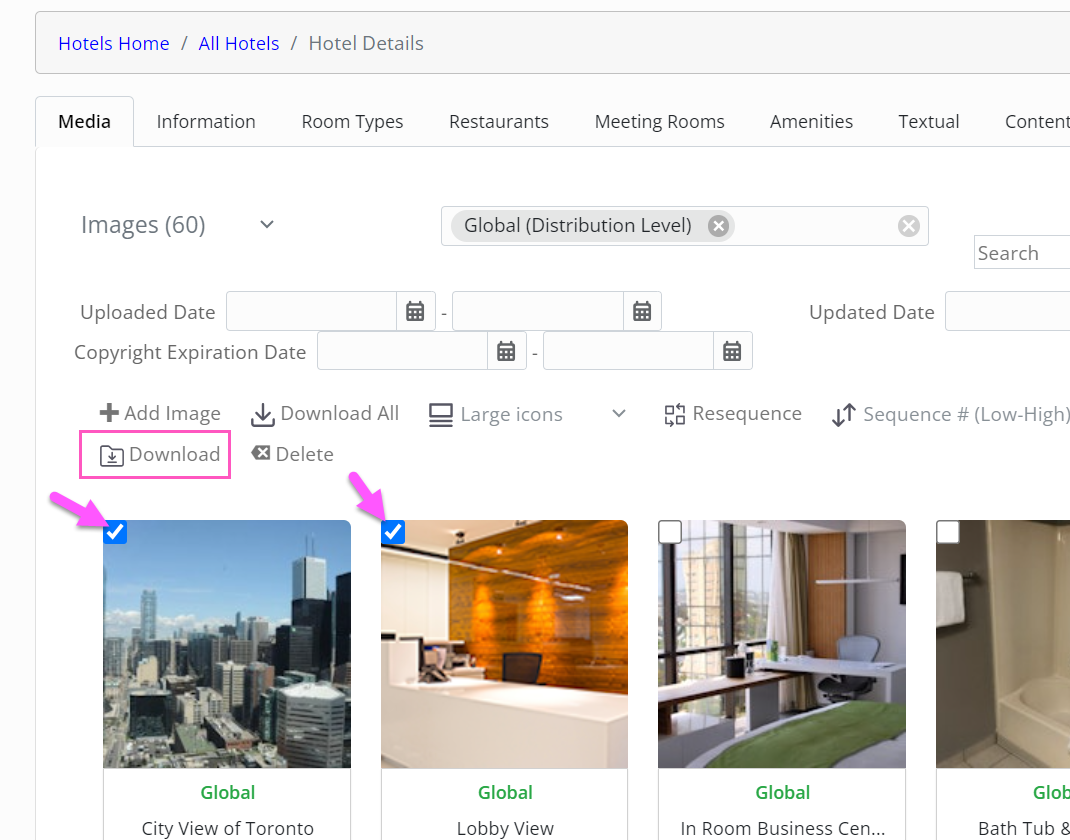 How to download property images – Customer Community
